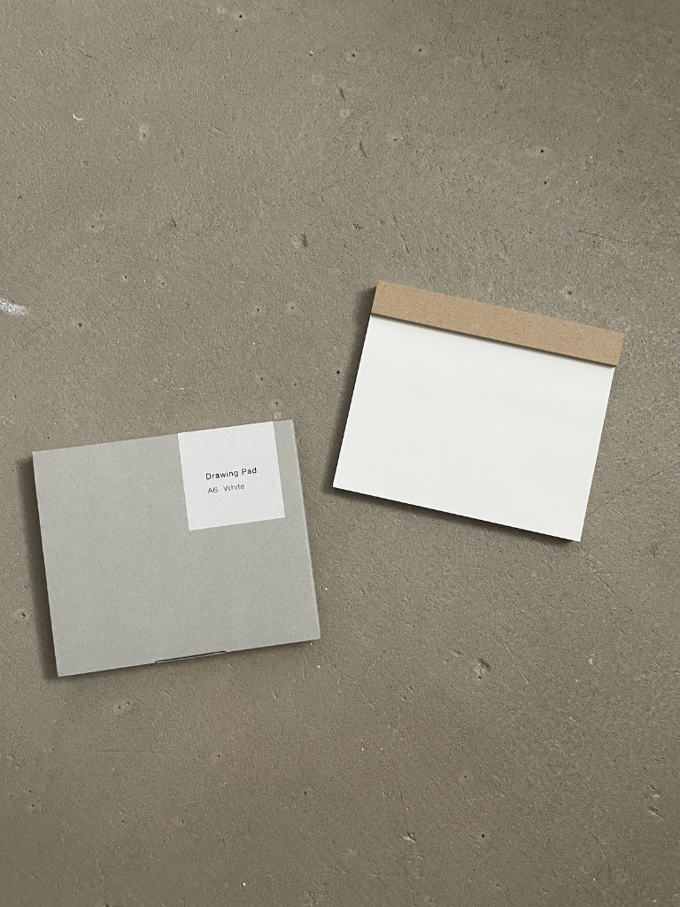 A6 Drawing Pad - White – Phosphene Studio Fredericksburg